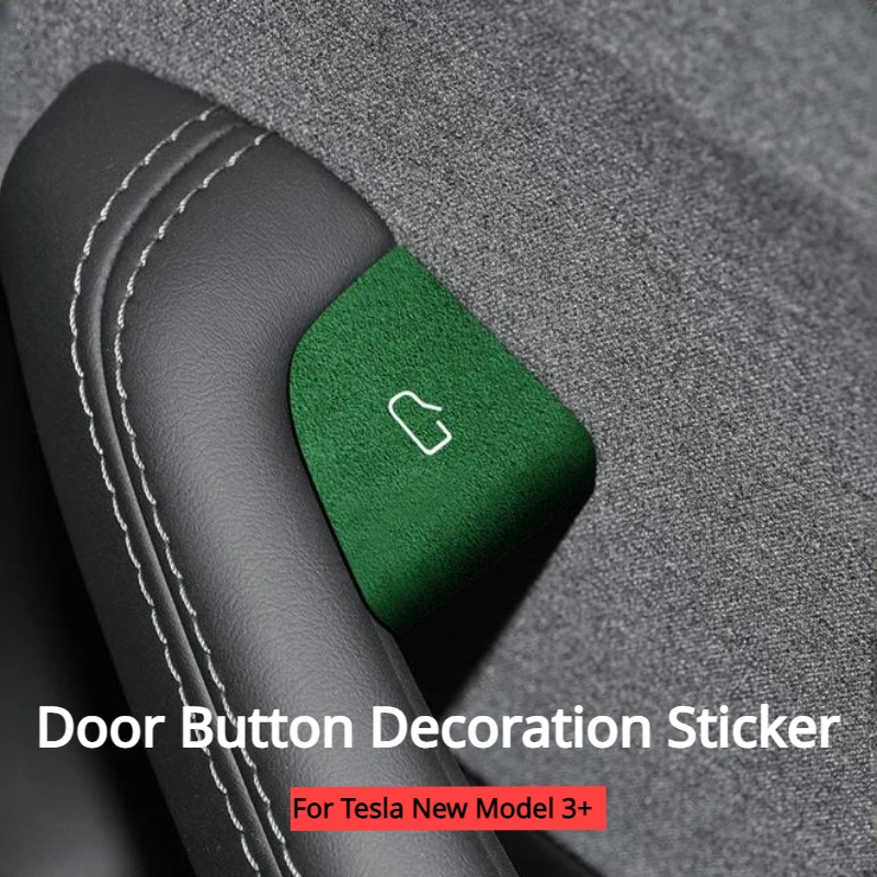 Door-Button-Decoration-Sticker-for-Tesla-New-Model-3-Highland-2024 ...