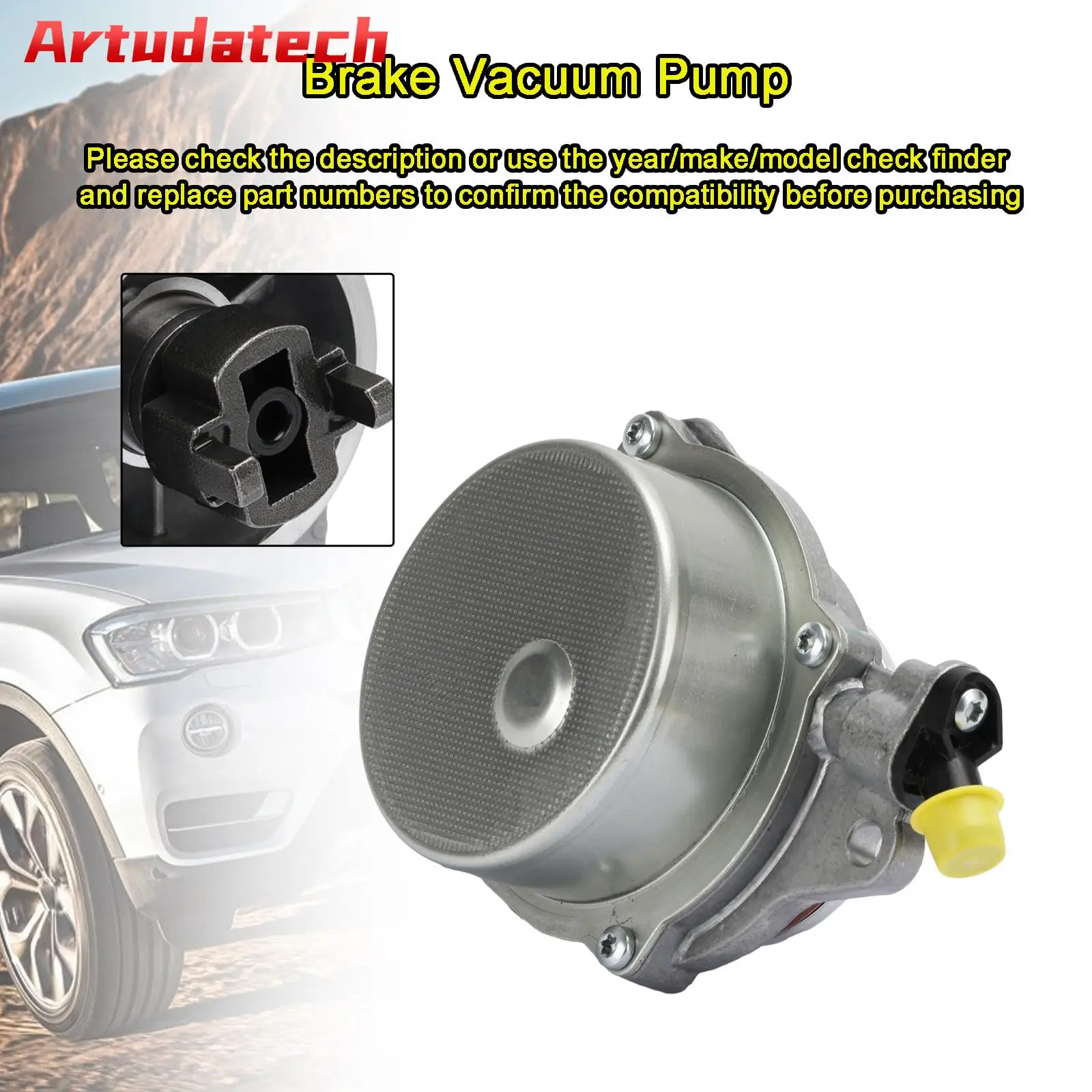 Artudatech-Brake-Vacuum-Pump-11667791232-For-BMW-E65-E66-E67-E60-E61 ...