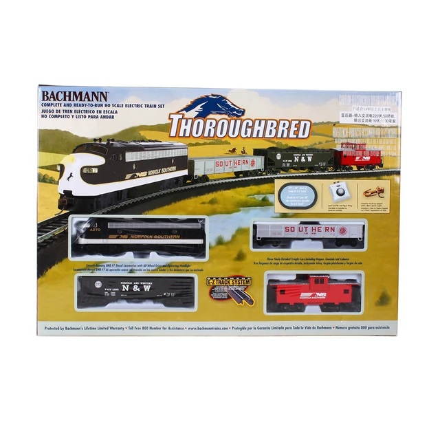 BACHMANN Train Model HO 1/87 American Series Simulation Train Model Set ...
