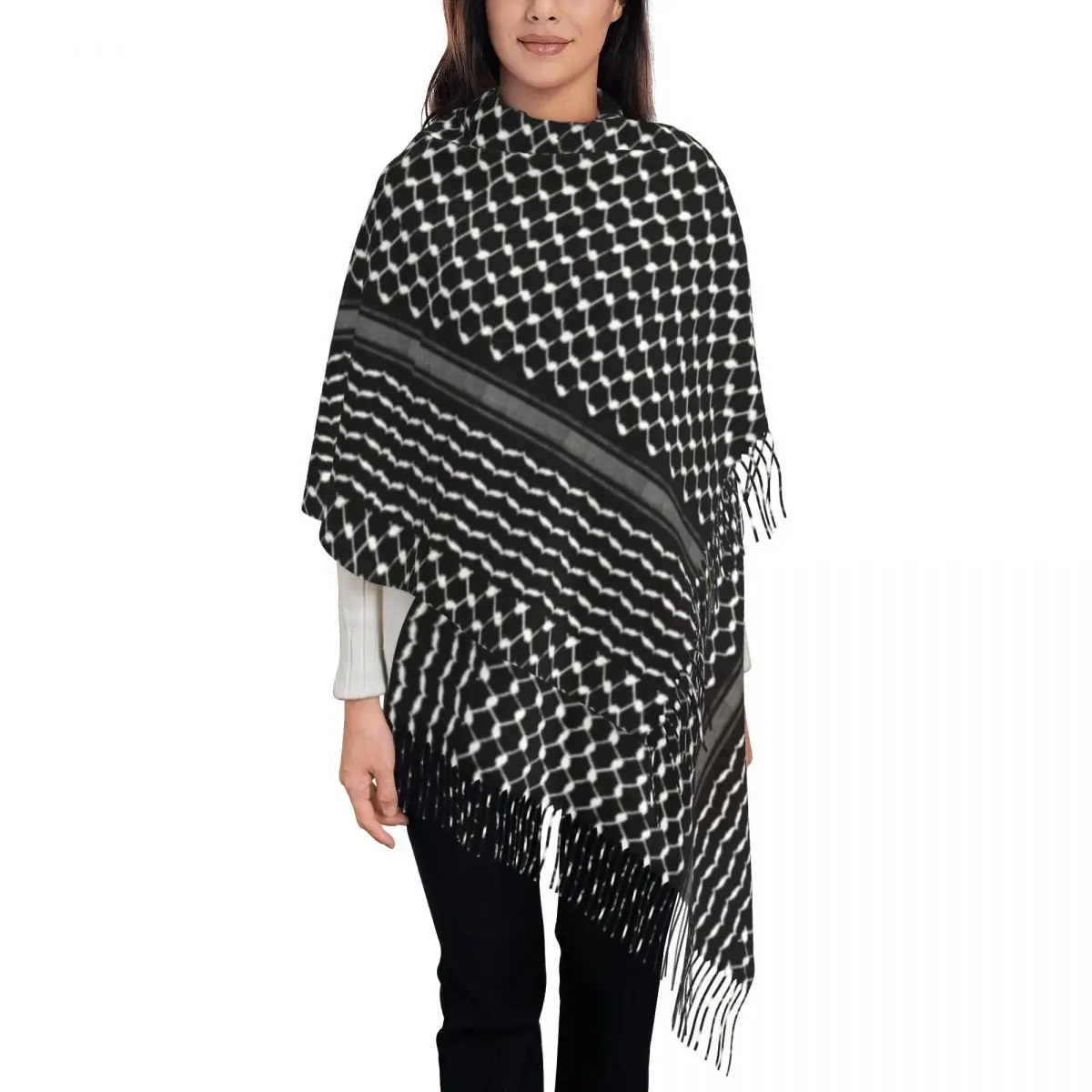 Warm-Soft-Scarf-Autumn-Palestinian-Shawls-and-Wrap-Traditional-Hatta ...