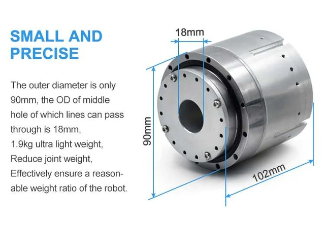 Frameless Brushless DC Robotic Arm Motor Module BLDC Servo, 60% OFF