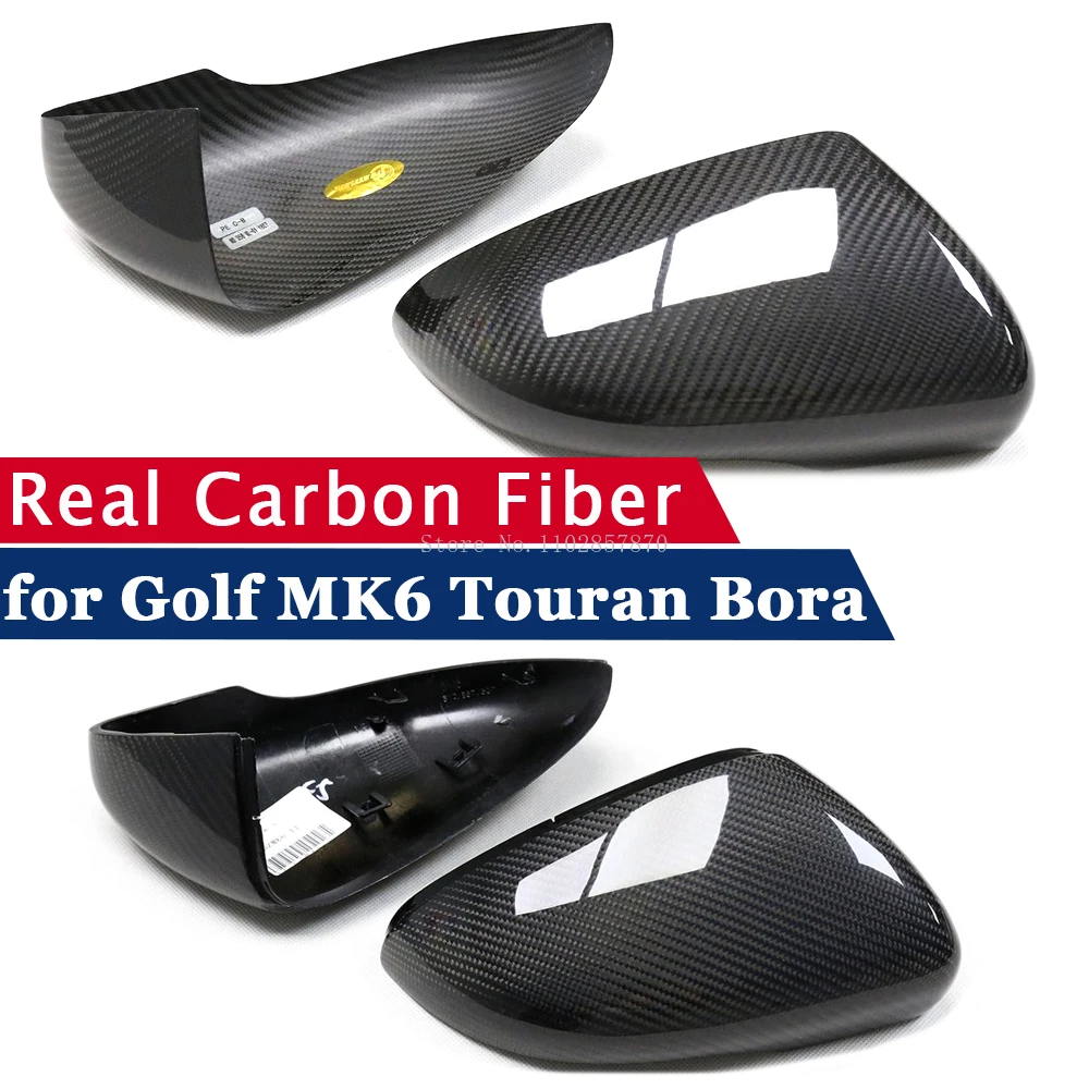 Rearview-Mirror-Cover-for-Volkswagen-Golf-MK6-11-15-Touran-13-15-BORA ...