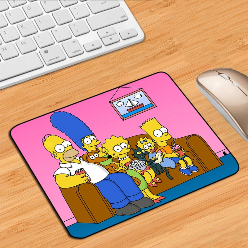 Mouse Pad Cartoon Simpsons | Accessories Simpsons | Rubber Mouse Pad ...