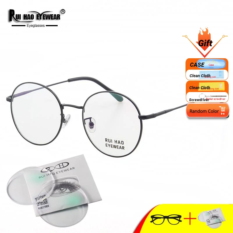Özelleştirmek reçete gözlük yuvarlak gözlük çerçeve dolgu reçine ...