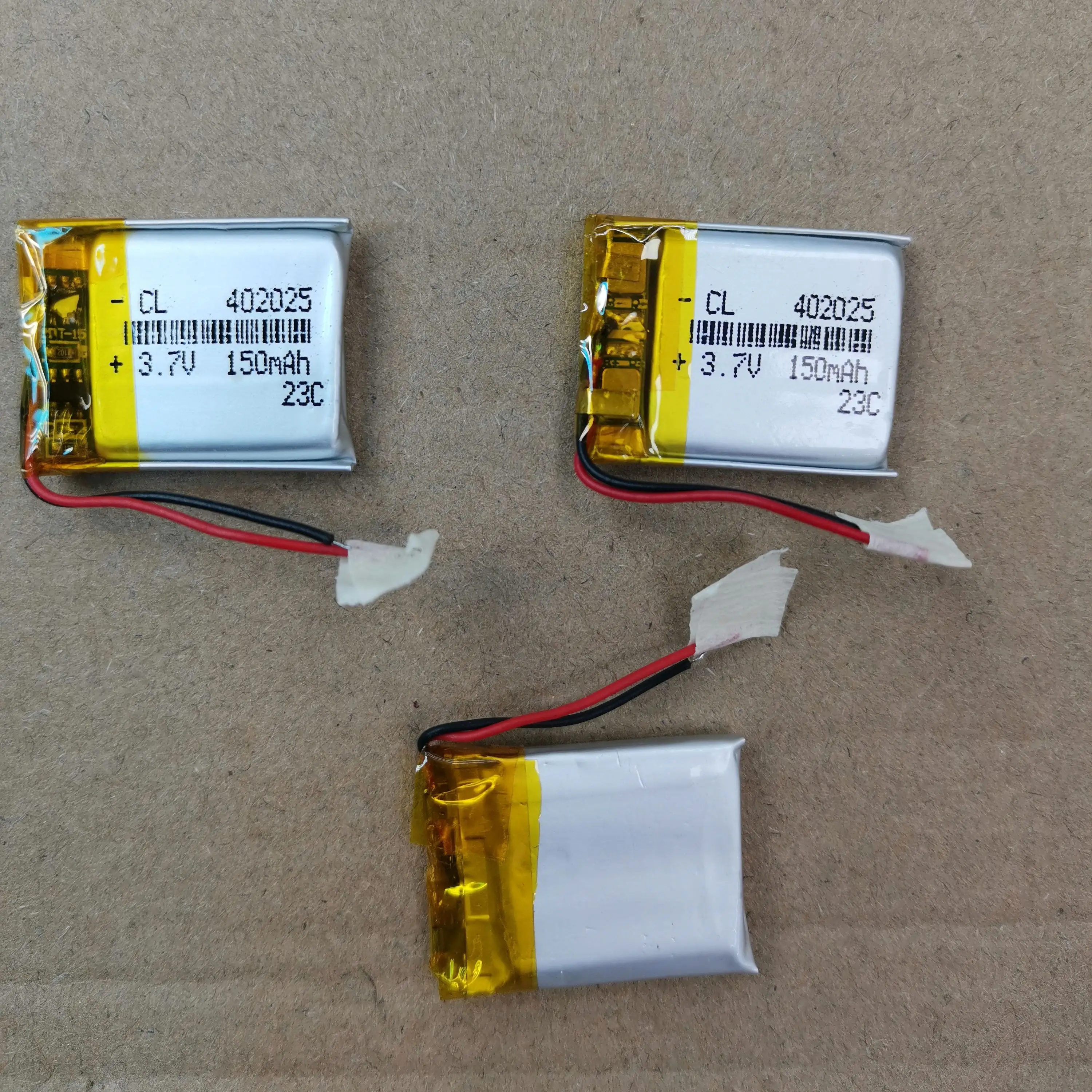3-7V-2-wires-402025-042025P-lithium-battery-with-protection-board-used ...