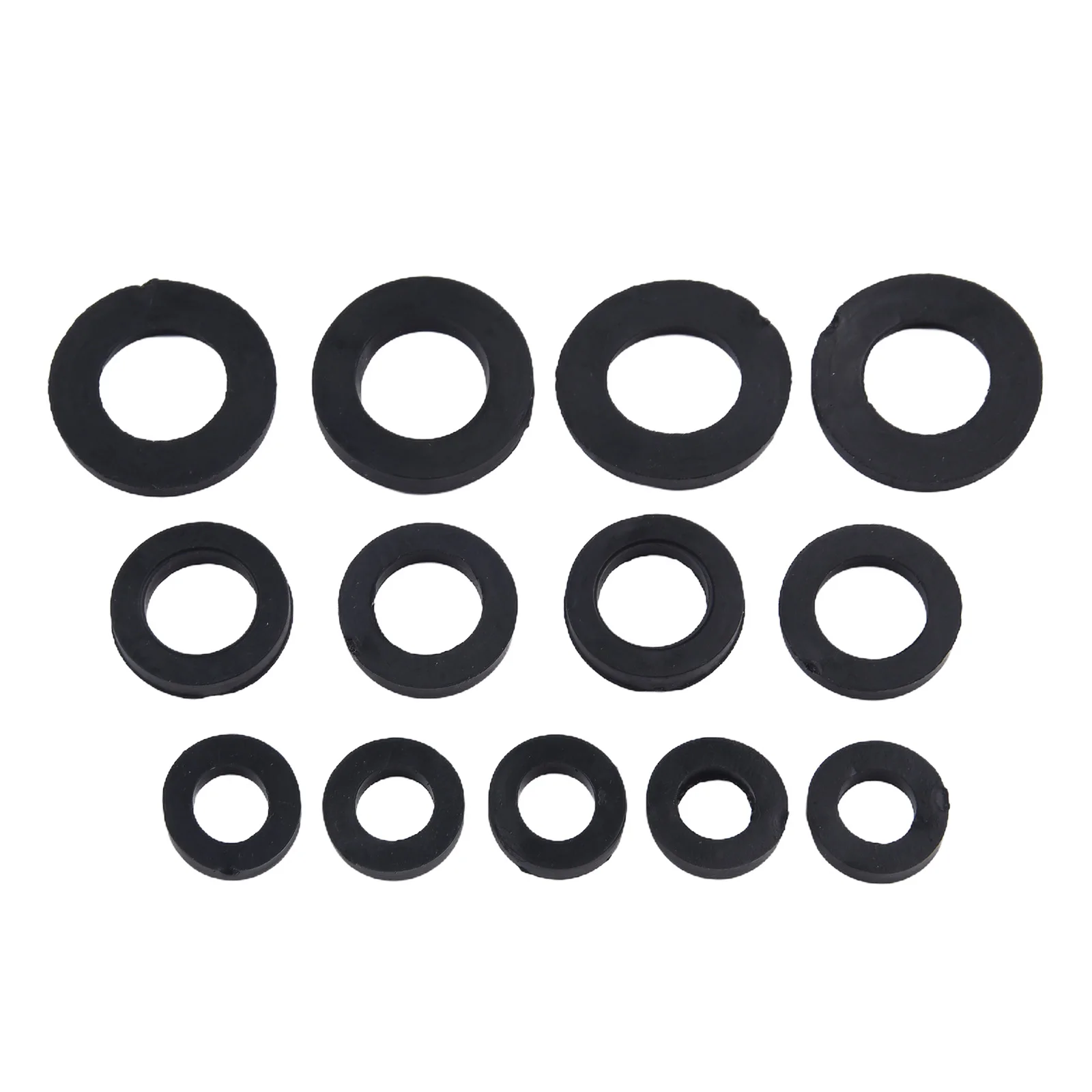13PC Mixed Tap Washers Rubber Washers Faucet Sealing Ring Leak-proof ...