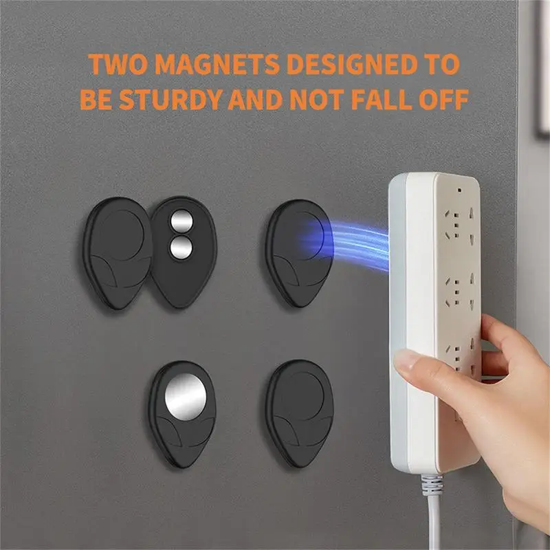 Magnetic-Hook-Strong-Wall-Mount-Holder-Hooks-For-TV-Remote-Control-Keys ...