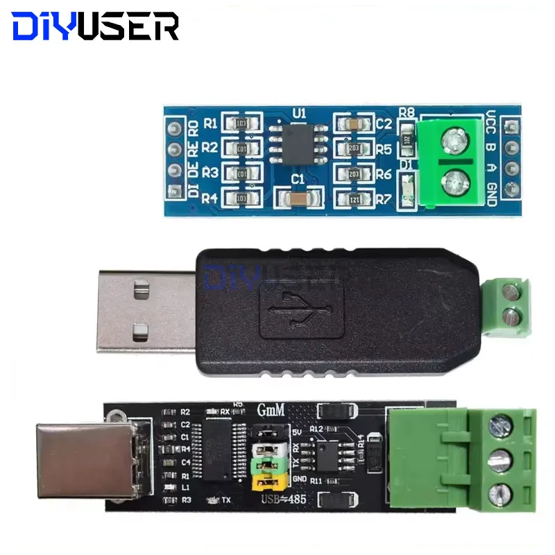 DIYUSER-USB-2-0-to-TTL-RS485-Serial-Converter-Adapter-FTDI-FT232RL ...