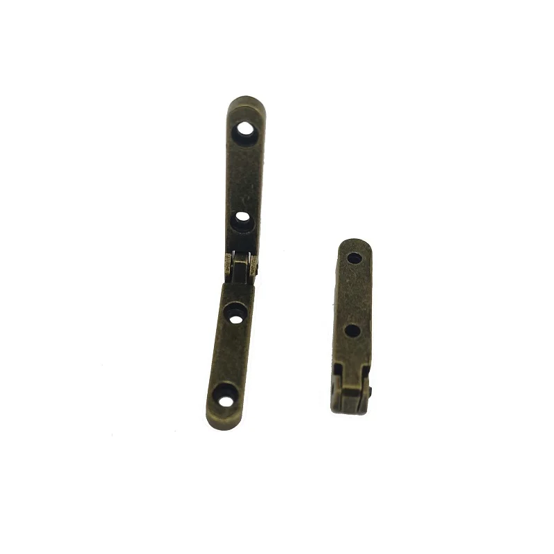 10Pcs Built in Gift Box Hinge Alloy Hinge Wooden box Link Small Hinge ...