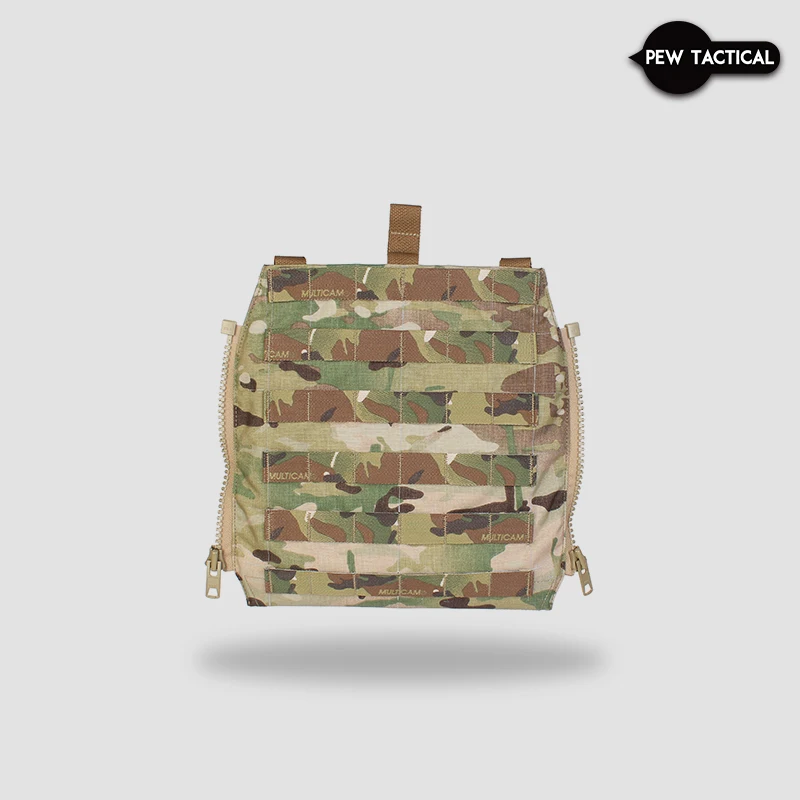 PEW TACTICAL MOLLE ZIP-ON PANEL 1.0 for AVS JPC SPC Airsoft BP09 ...