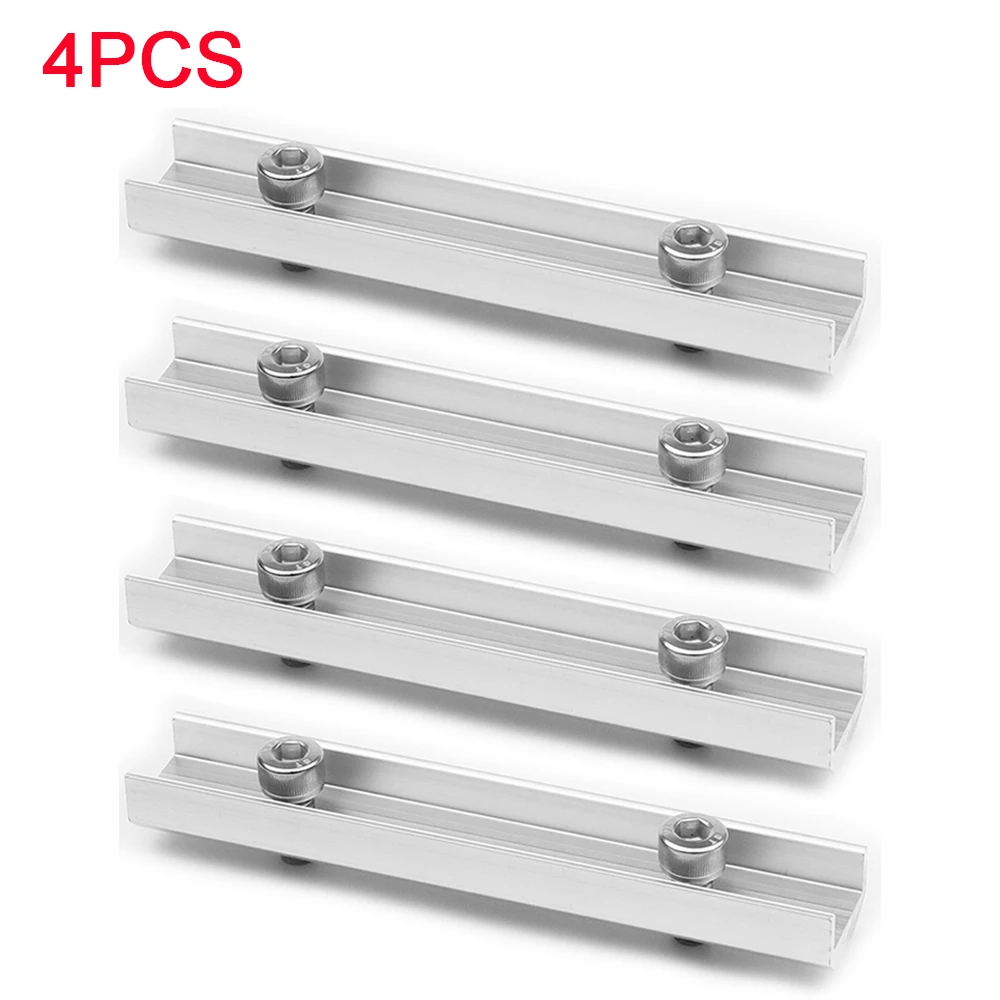 New Solar Panel Rail Splice Kit PV Rails Connector Solar Panel Mounting ...
