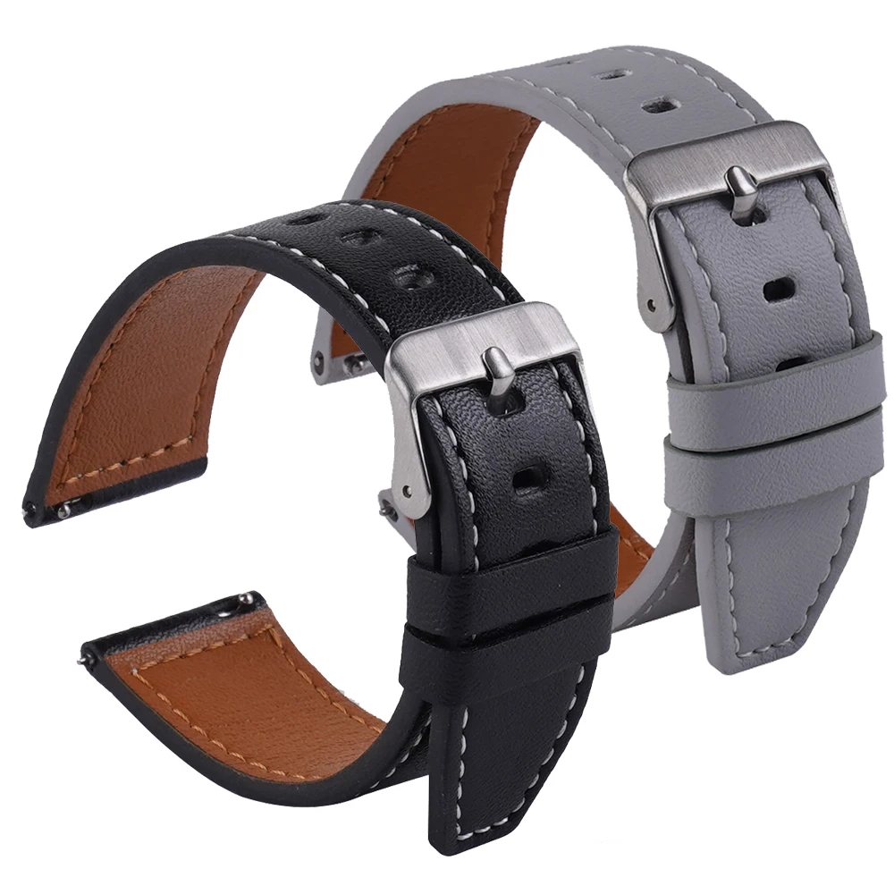 20mm-Watch-Band-For-Amazfit-Bip-S-Strap-Leather-Wristband-Bracelet-for ...