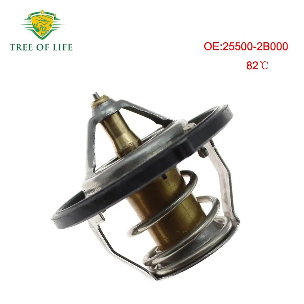 25500-2B000 Engine Coolant Thermostat For Hyundai Accent Veloster ...