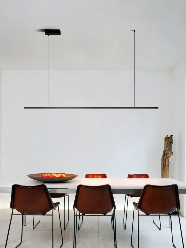 Candelabro de estilo nórdico minimalista para restaurante, luz de lujo ...