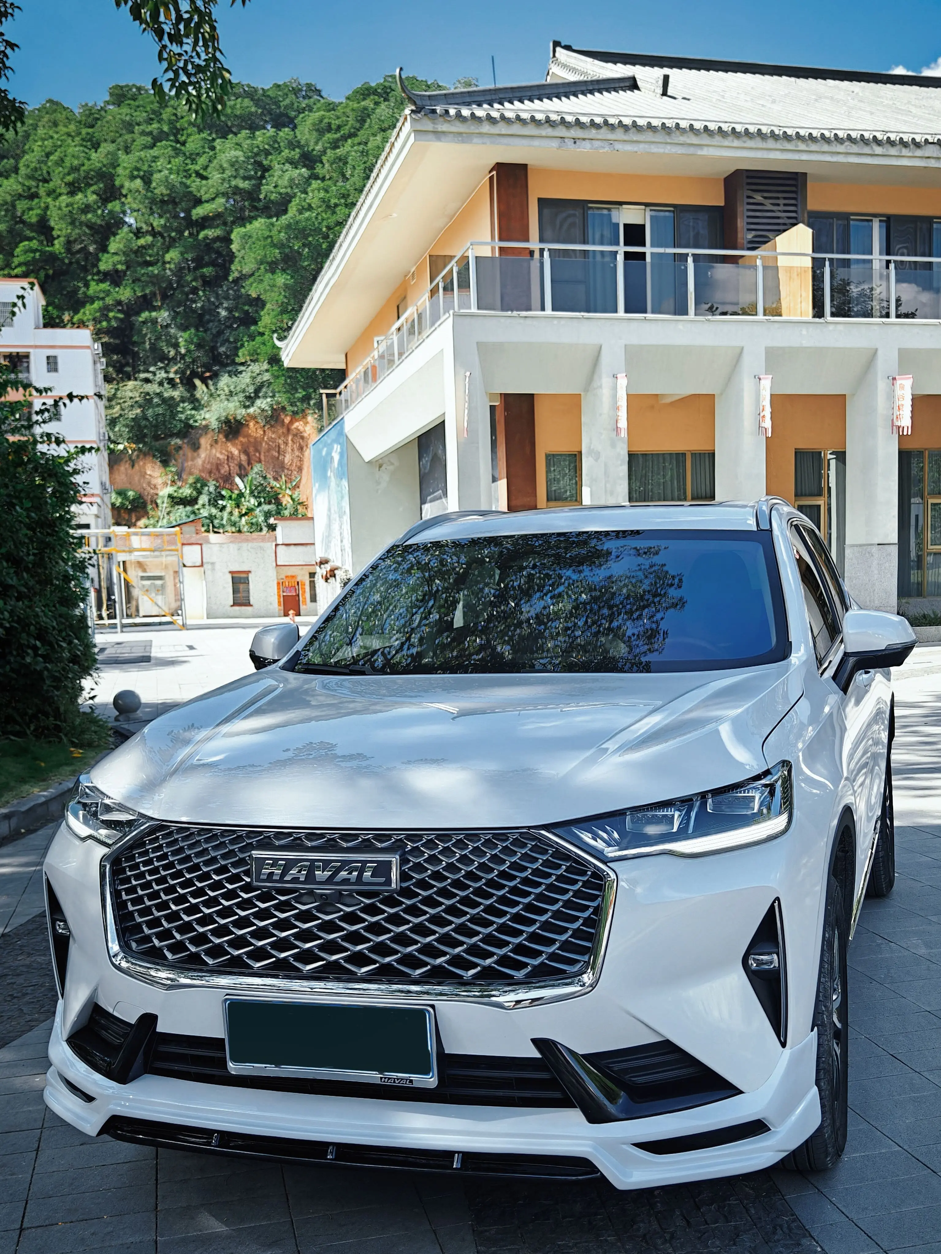 For-the-third-generation-Great-Wall-Haval-H6-upgrade-front-lip-rear-lip ...