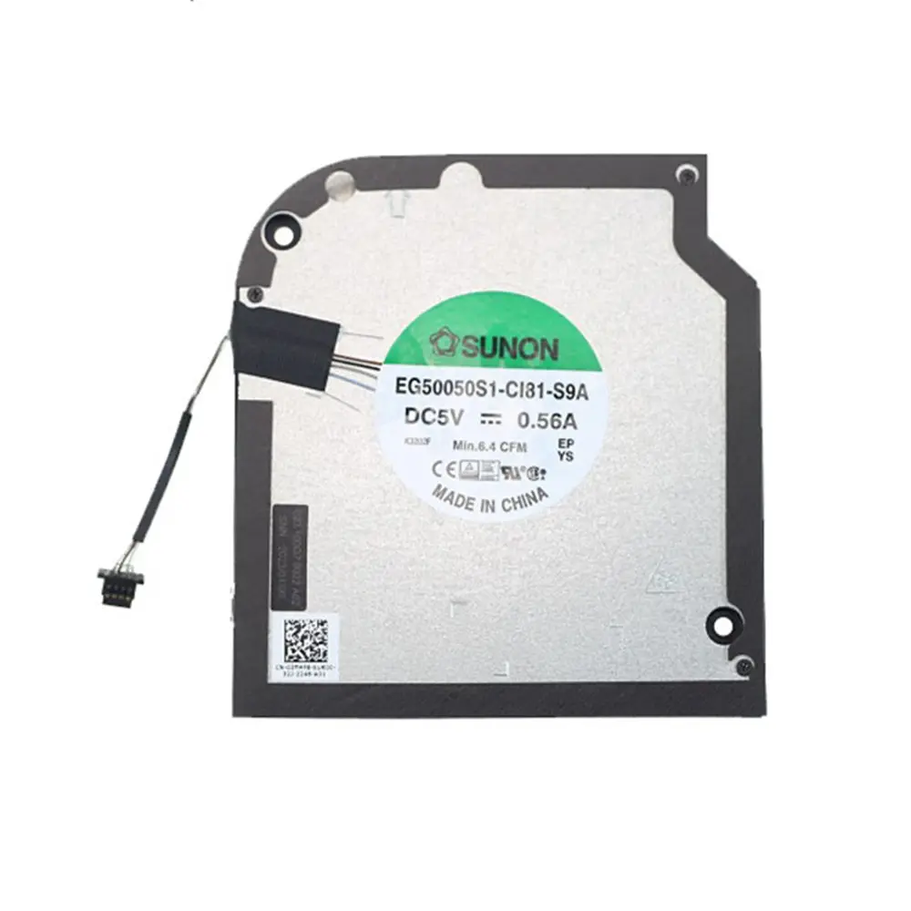 Computer CPU Cooling Fans For Dell Precision 15 3570 03YMF8 3YMF8 ...