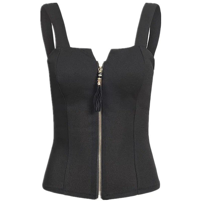 Fashion-Solid-Waist-Trainer-Body-Shapers-Women-Zipper-Corset-Shapewear ...