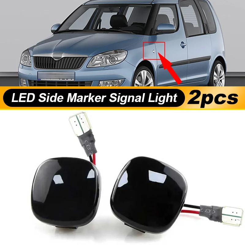 2pcs For Skoda Roomster 2010-2015 Facelift Fabia 99-07 Octavia Mk1 Mk2 ...