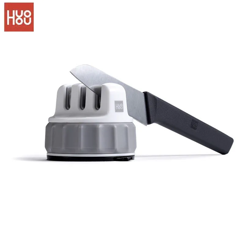 Original-Huohou-Mini-Knife-Sharpener-Fixable-Sharpen-Stone-Trible-Wheel ...