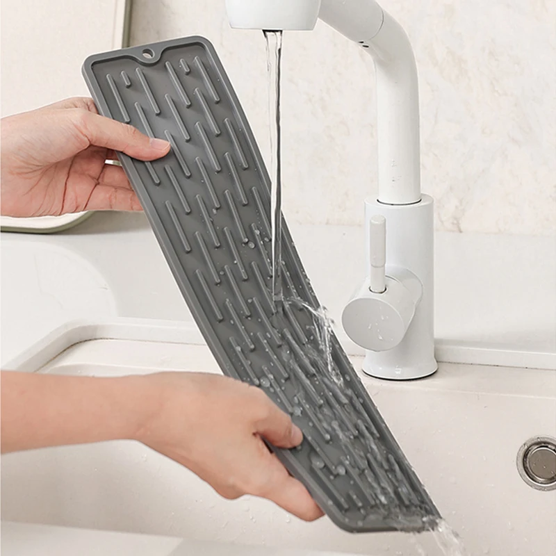 Silicone Drip Protection Pads Faucet | Silicone Water Catcher Mat ...