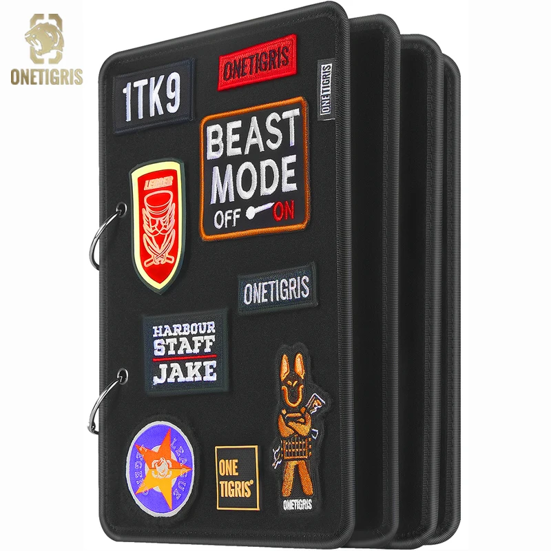 ONETIGRIS-Tactical-Patch-Display-Board-Patch-Holder-Military-ID ...