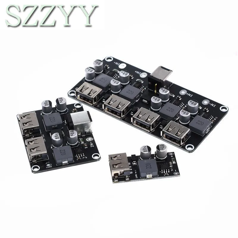 Usb Qc3.0 Qc2.0 Usb Dc-dc Buck Converter Charging Step Down Module 6 ...