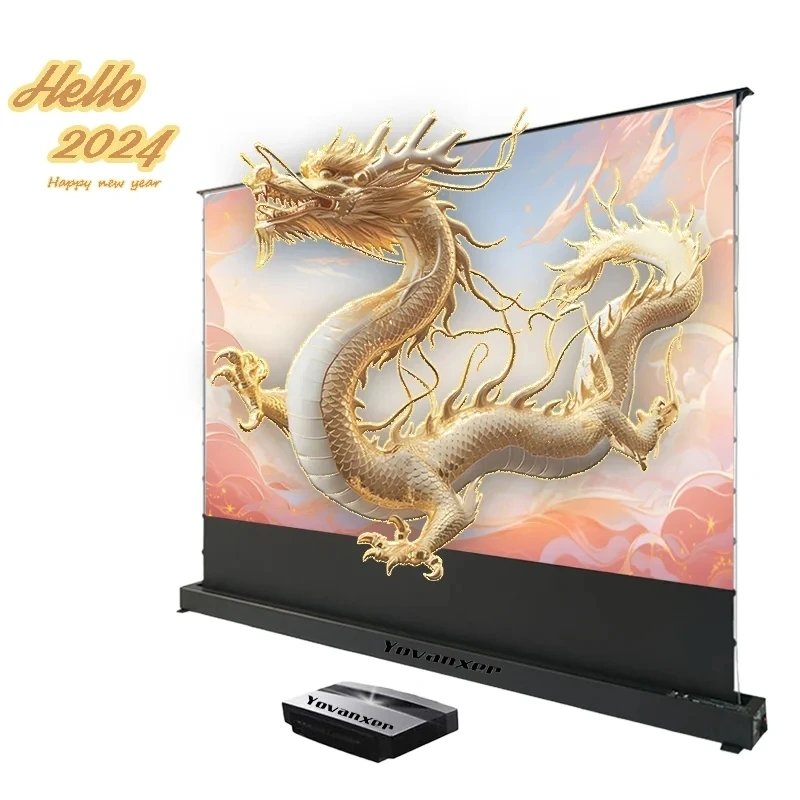 133-inch-Anti-Light-T-Prism-Electronic-Floor-Rising-Projection-Screen ...