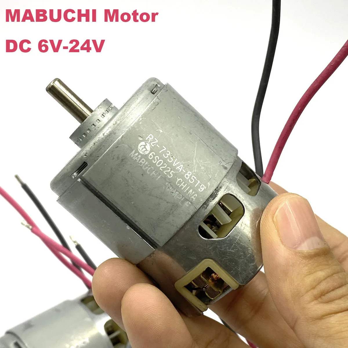 MABUCHI RZ 735VA 9517 9515 8519 모터, DC 6V 24V 고속, 20400 RPM 파워 RS 735 ...