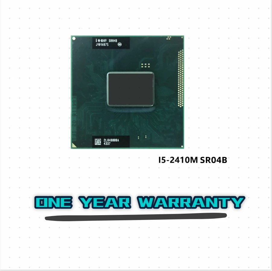 Intel Core i5 2410M i5 2410M SR04B 2.3 GHz Dual Core Quad Thread CPU ...