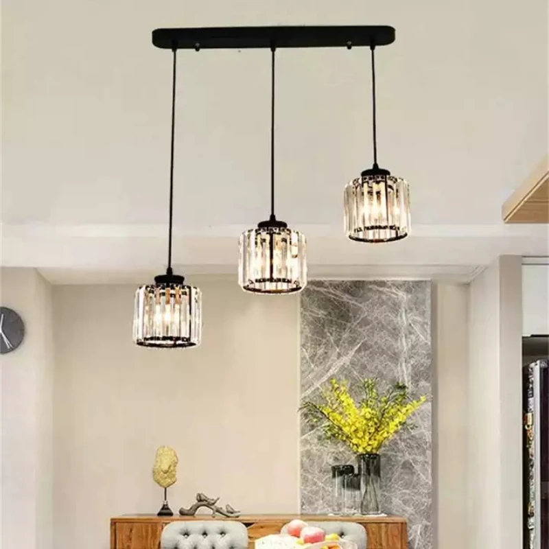 Crystal Lamp,Ceiling LED Pendant Light,Modern Study Room Dining Room ...