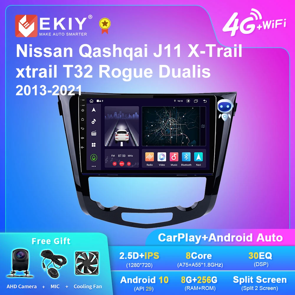 EKIY-X7-otomobil-radyosu-Android-Nissan-Qashqai-i-in-J11-Trail-xtrail ...