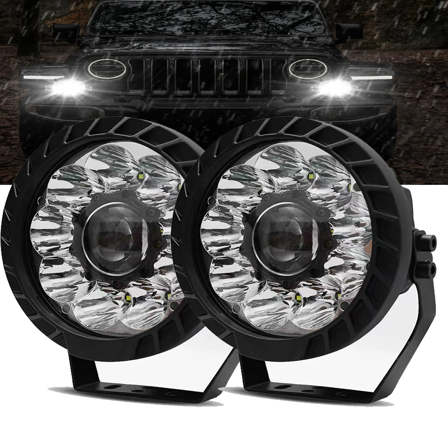 YBN-Led-Spotlight-for-Cars-Headlights-Long-Reach-4x4-Light-for ...
