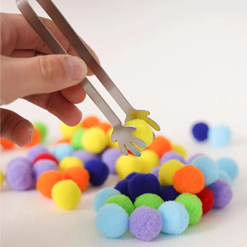 Counting Rainbow Pompoms – Comfort For Kids