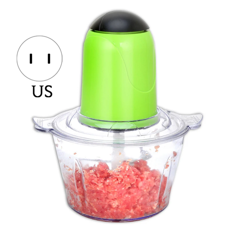 2L-Meat-Grinder-Electric-Juicer-Stainless-Steel-Food-Garlic-Mincer ...