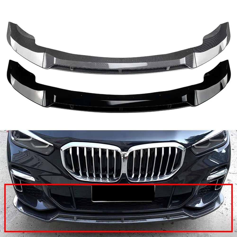 Auto-Front-Bumper-Body-Kit-Lip-Spoiler-Trim-Splitter-For-BMW-X5-G05-M ...