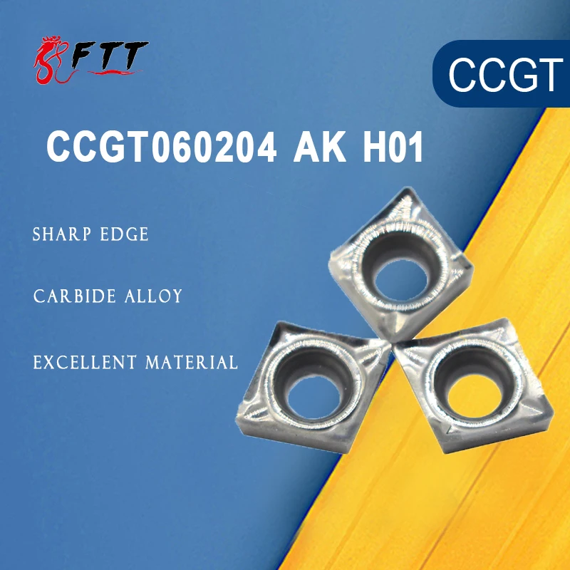 Ccgt060204 Ak H01 Ccgt 060204 Aluminum Cutter Blade Insert Cutting Tool ...