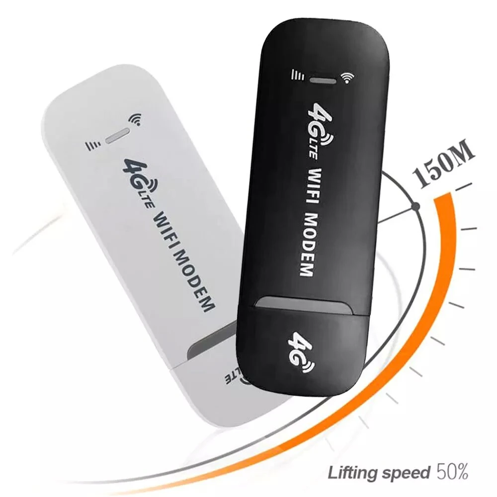 4G USB WiFi 라우터 Sim 카드 포켓 무선 라우터 모뎀 스틱 USB 동글 모바일 광대역 150Mbps 핫스팟 WIFI ...