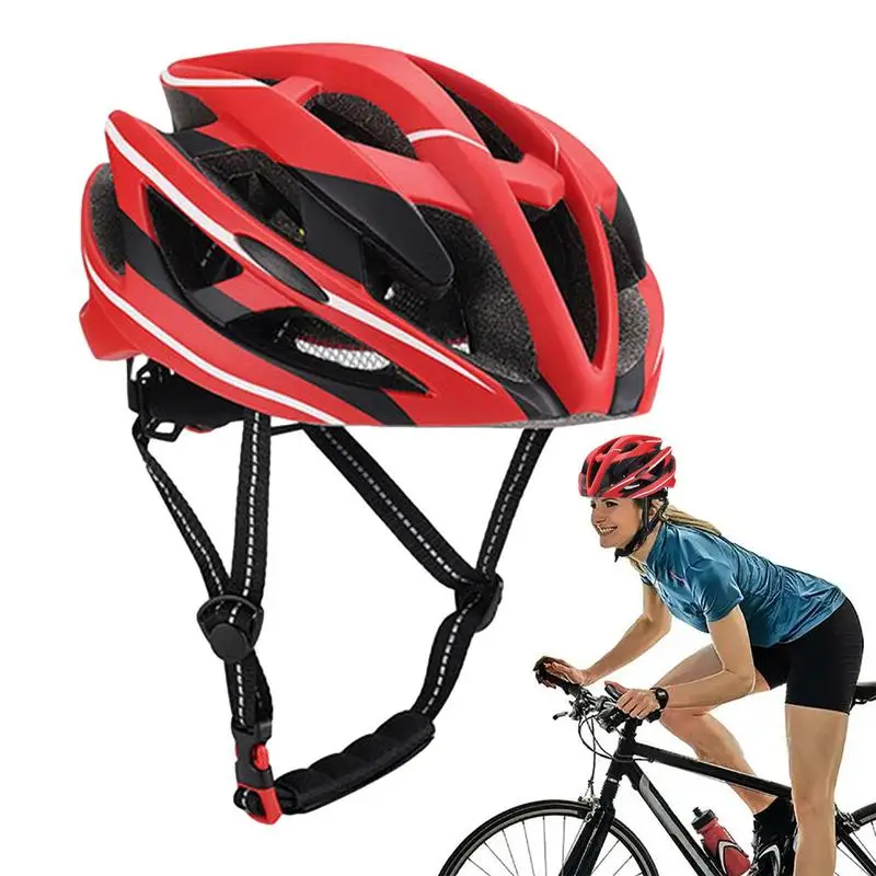 Bicycle-Helmet-One-piece-Road-Bike-Riders-Safety-Helmets-Motorcycle ...
