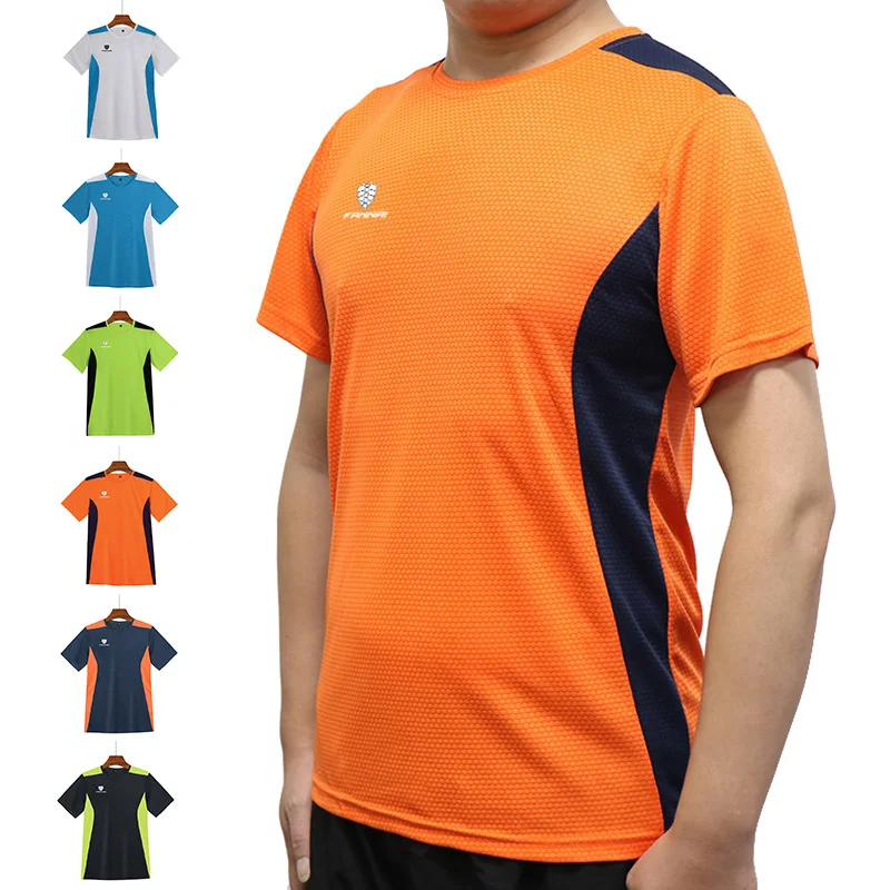 Men Basketball Sport Jersey Compression Running Shirts Short Sleeve ...