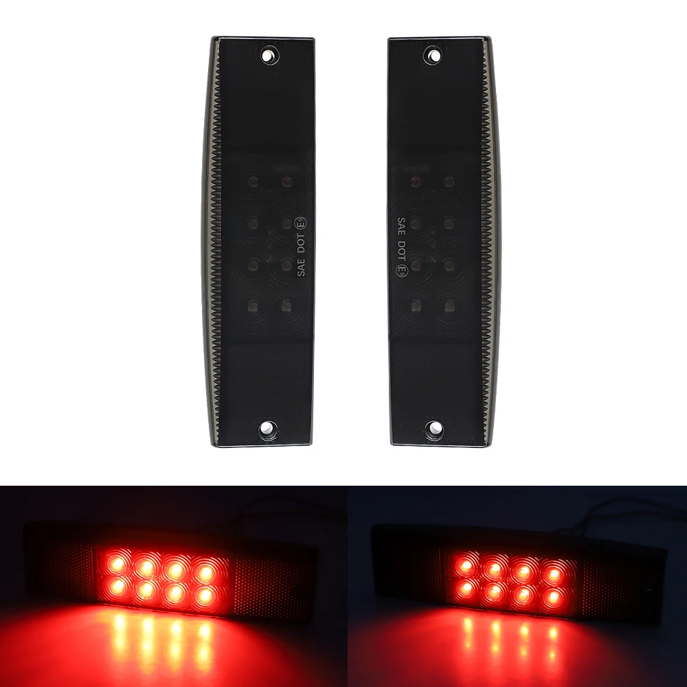 1 Pair UTV ATV Rear Brake Lamp LED Tail Light for Polaris Ranger 400 ...