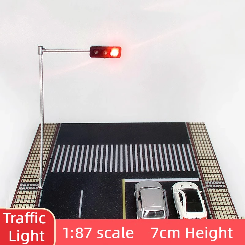 2pcs-1-87-Miniature-Street-Light-Lamppost-HO-scale-Model-Train ...