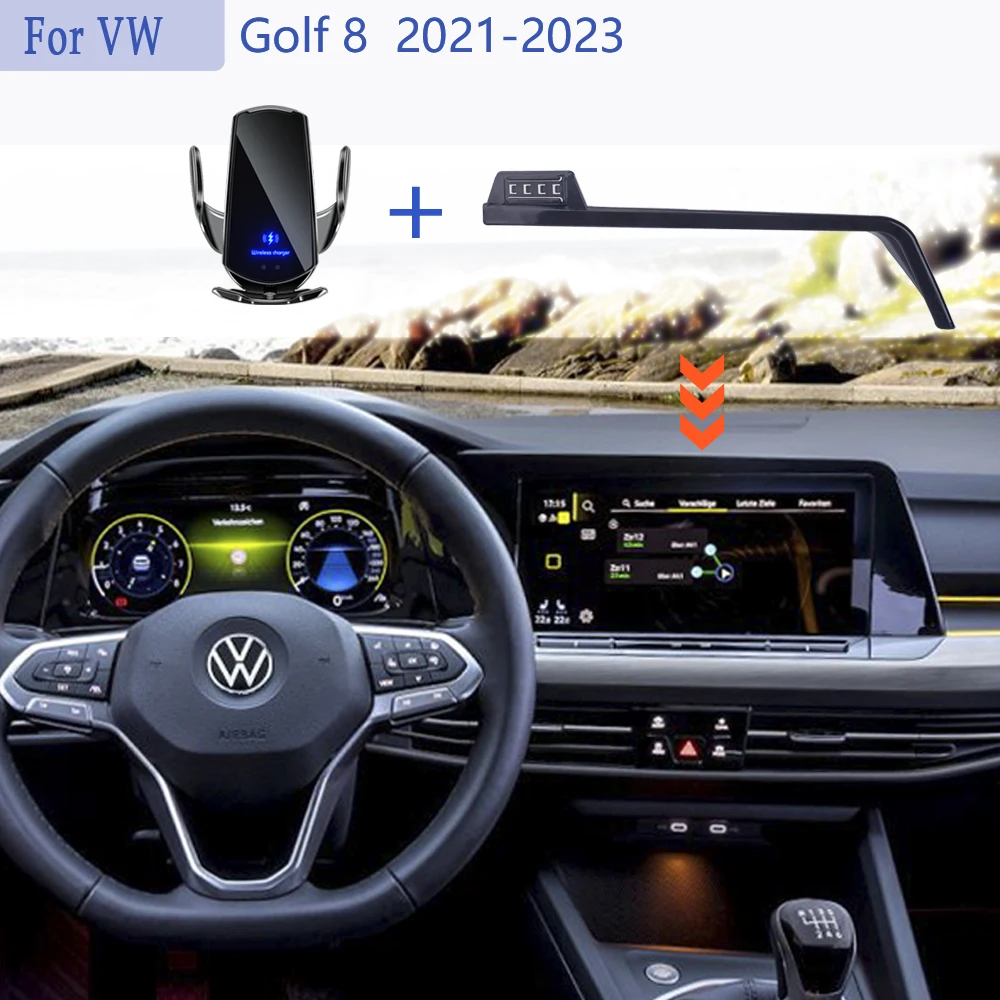 Car-Phone-Holder-For-Volkswagen-VW-Golf-8-MK8-2021-2022-20223-Screen ...
