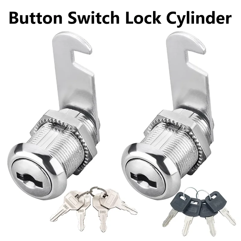 5-20-100SETS-Metal-Rotary-Button-Key-Switch-Push-Lock-Switch-Latching ...