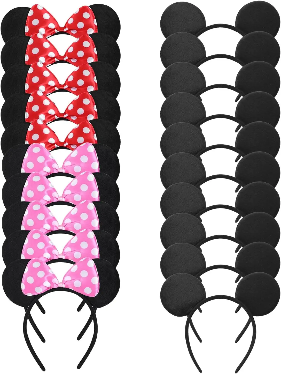 Minnie Mouse Ears Headbands for Birthday Party Mickey Theme Headband ...