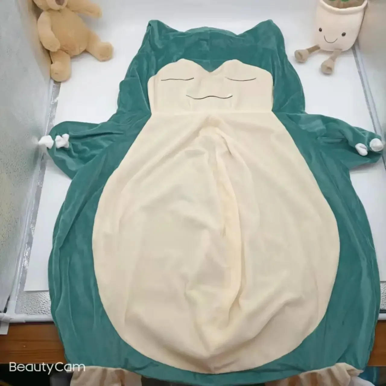 30-200cm Giant Pokemon Cartoon Snorlax Plush Toys Soft Snorlax Leather ...