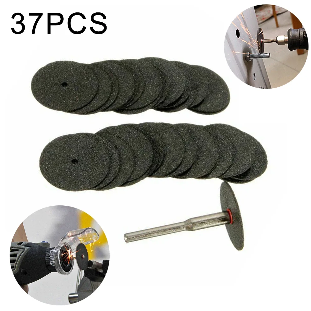 36pcs-24mm-Abrasive-Cutting-Disc-With-Connecting-Rod-Grinding-Wheels ...