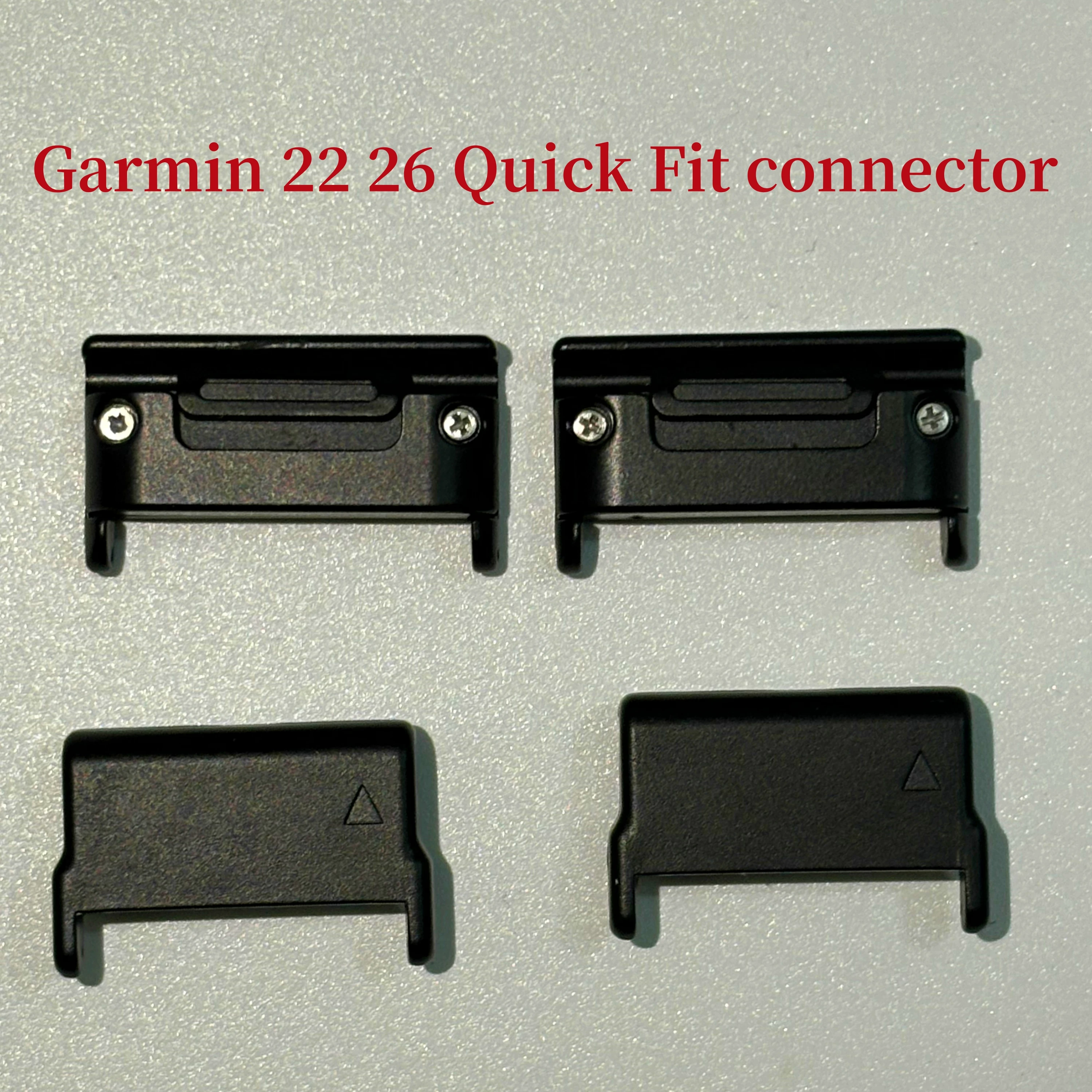 Garmin-22-26mm-Alloy-Quick-Release-DIY-Connector-For-Fenix5-5xPlus-6 ...