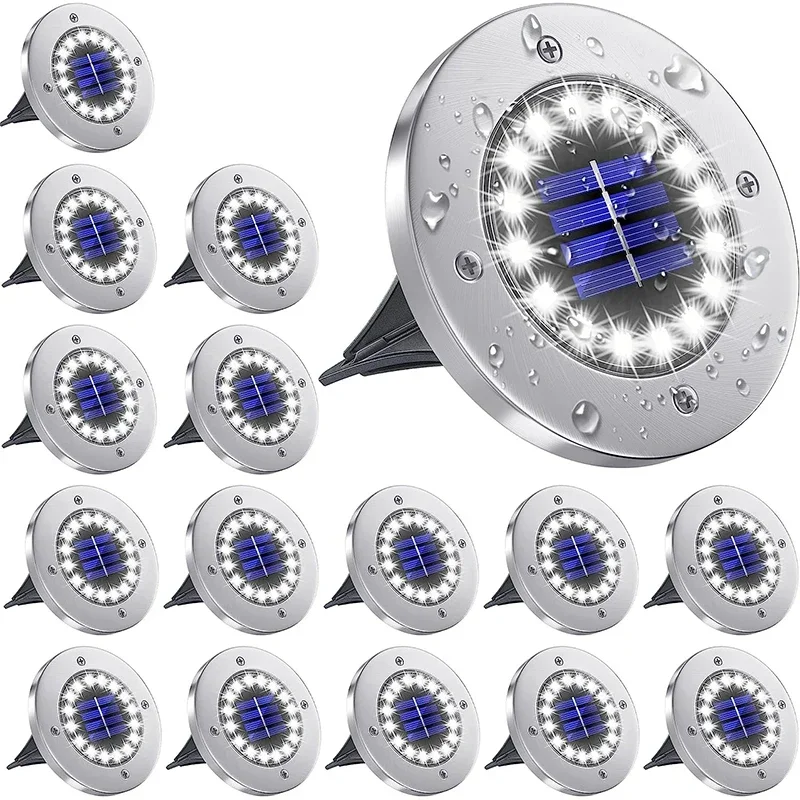 20LED-Solar-Power-Disk-Light-Outdoor-Garden-Solar-Underground-Light ...