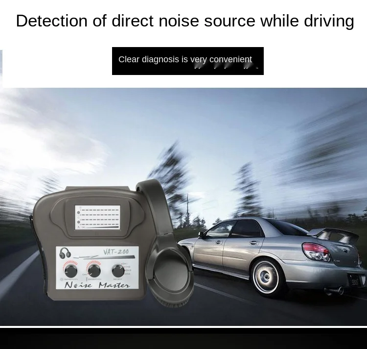 VAT200 Automotive Alarm Detector Engine Chassis Transmission Alarm Det ...