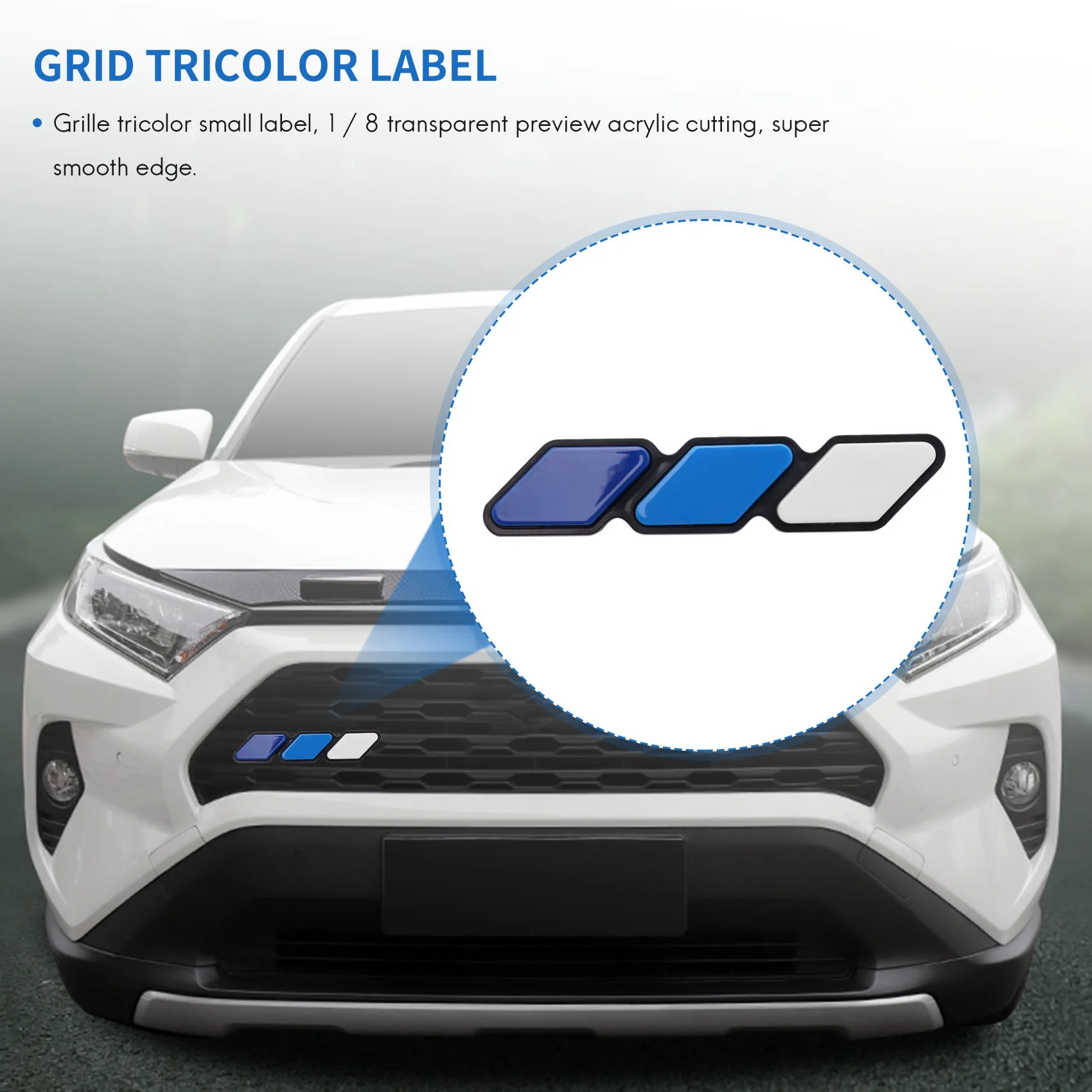 For-TOYOTA-Tacoma-Tundra-Sequoia-Rav4-4Runner-Highlander-Front-Grille ...